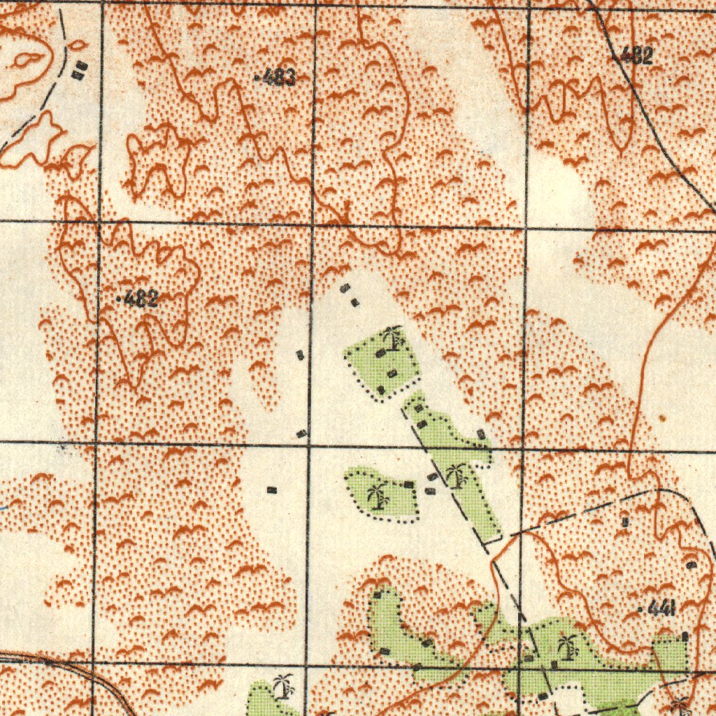 Saudi Arabia 100k 07-38-143 Map by Land Info Worldwide Mapping LLC ...