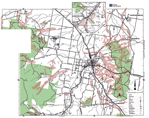 Avoca-Homebush Gold Map by Doug Stone GOLD MAPS | Avenza Maps