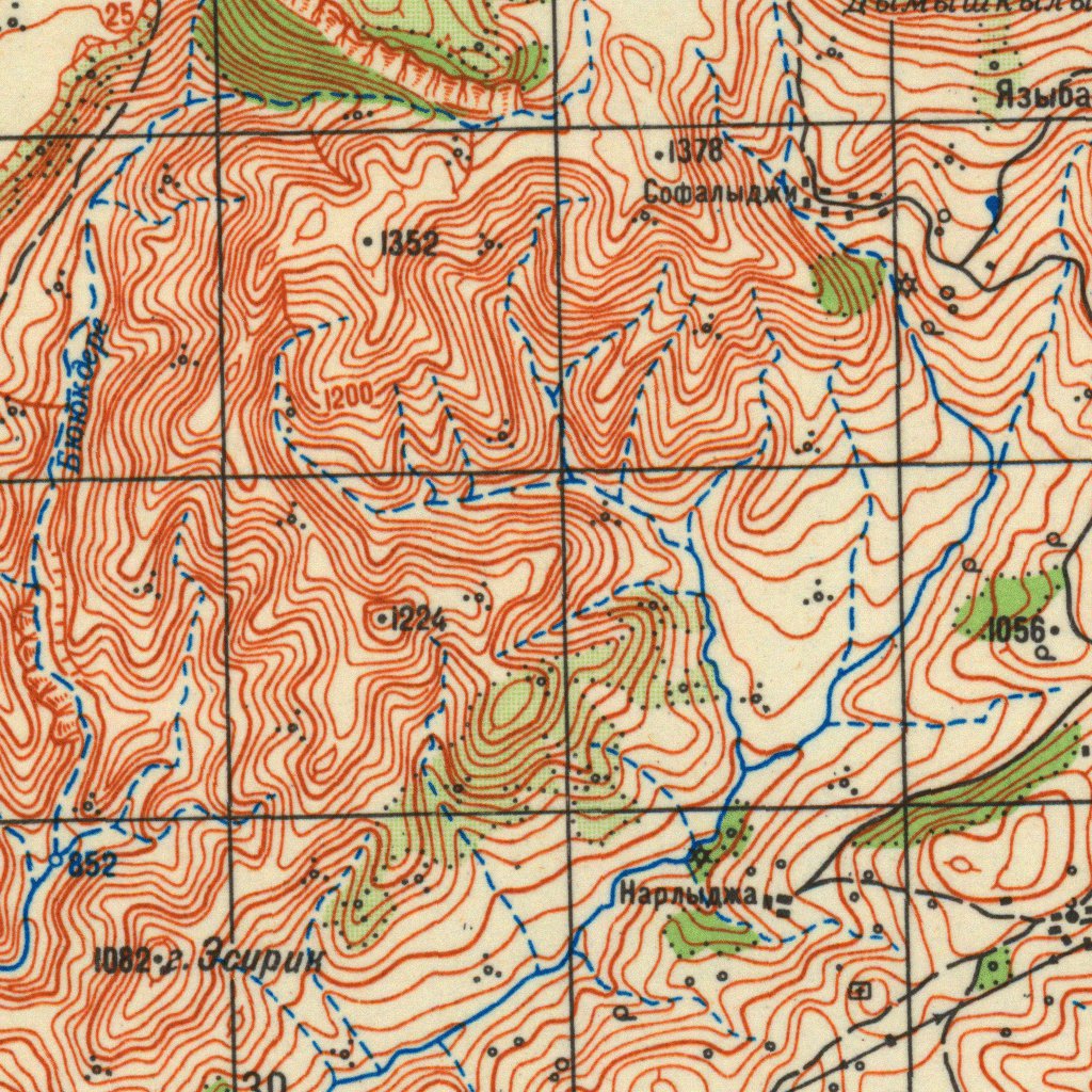 Turkey 100K 1037099 Map by Land Info Worldwide Mapping LLC | Avenza Maps