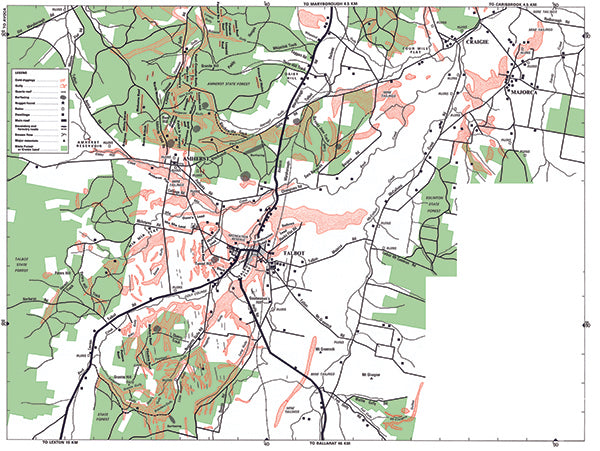 Talbot-Amherst Gold Map by Doug Stone GOLD MAPS | Avenza Maps