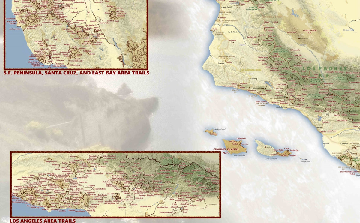 The California Hiking Map by The California Hiking Map | Avenza Maps