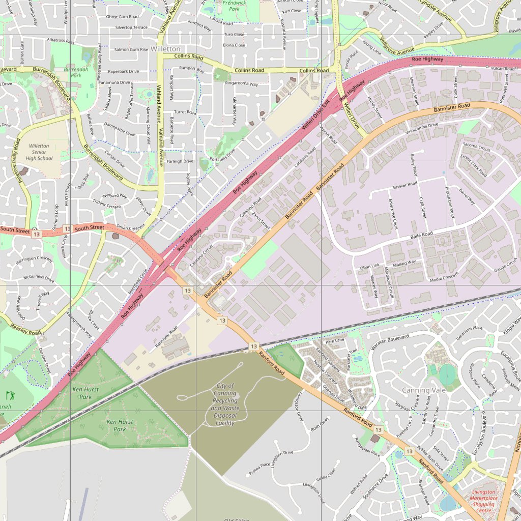 Perth Street Map by Paul Johnson - Offline Maps | Avenza Maps