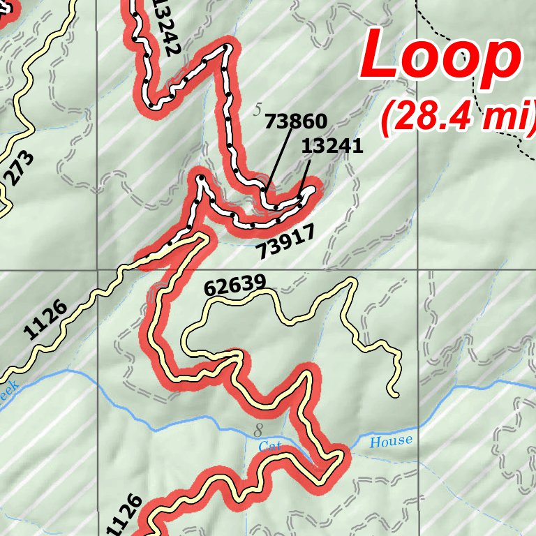 Bitterroot NF OHV Darby Trails OHV Routes Map by US Forest Service R1 ...