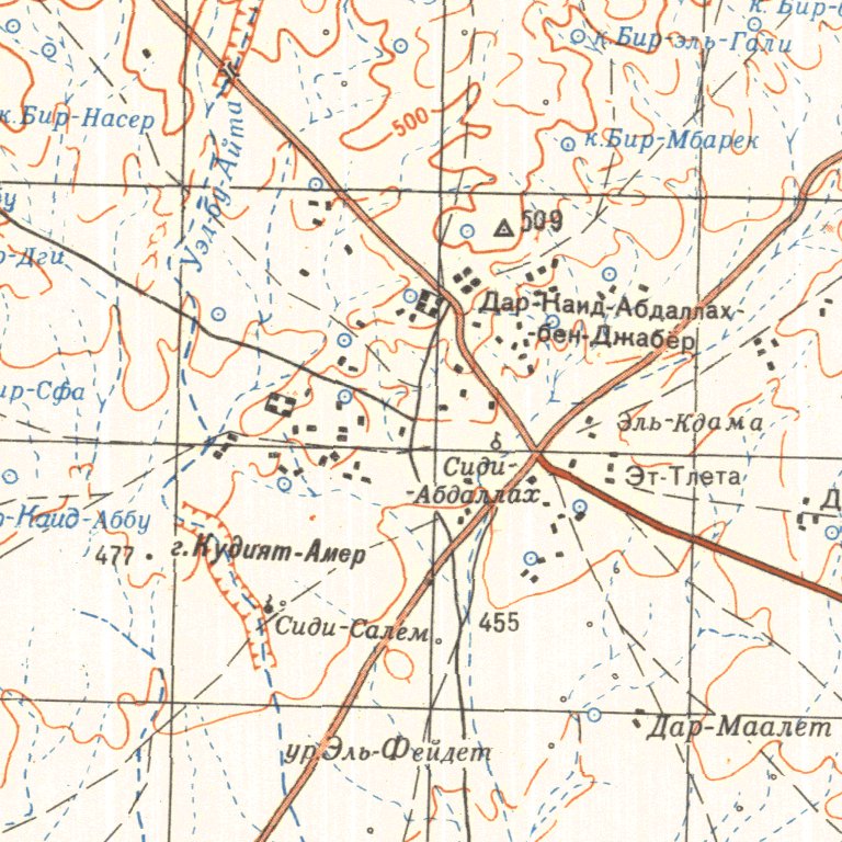 Morocco 100k I-29-131 Map by Land Info Worldwide Mapping LLC | Avenza Maps