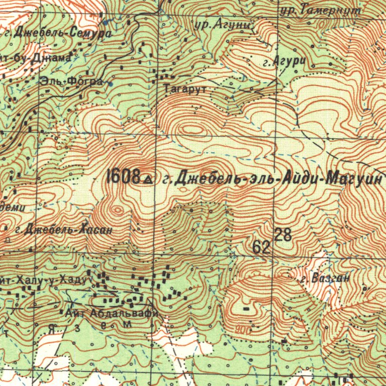 Morocco 100k I-29-143 Map by Land Info Worldwide Mapping LLC | Avenza Maps