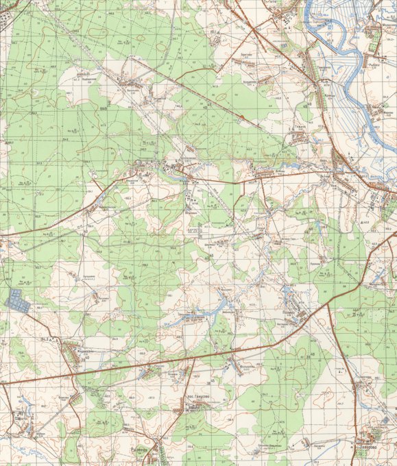 Moscow 50K Bundle Map by Land Info Worldwide Mapping LLC | Avenza Maps