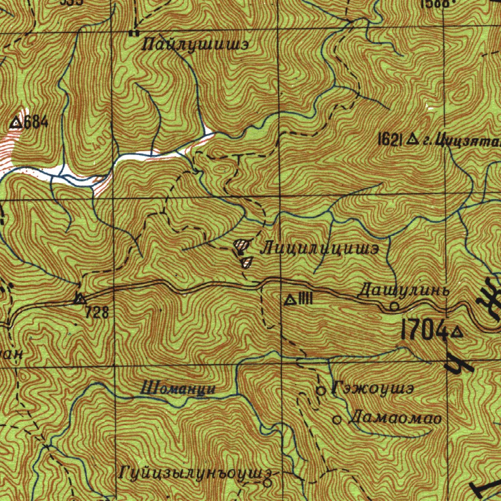 Taiwan 200K f51xlll Map by Land Info Worldwide Mapping LLC | Avenza Maps