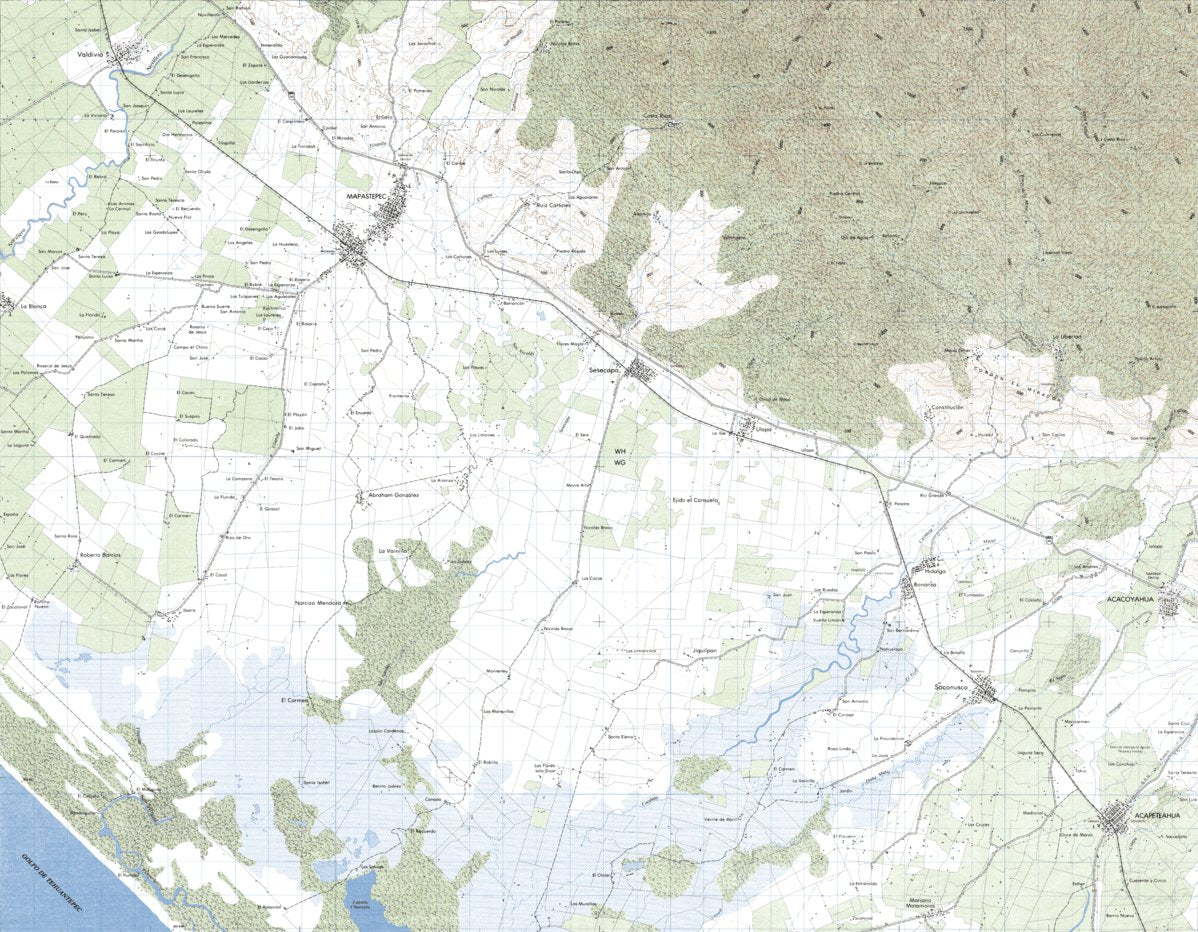 Mapastepec (D15B31) Map by Land Info Worldwide Mapping LLC | Avenza Maps