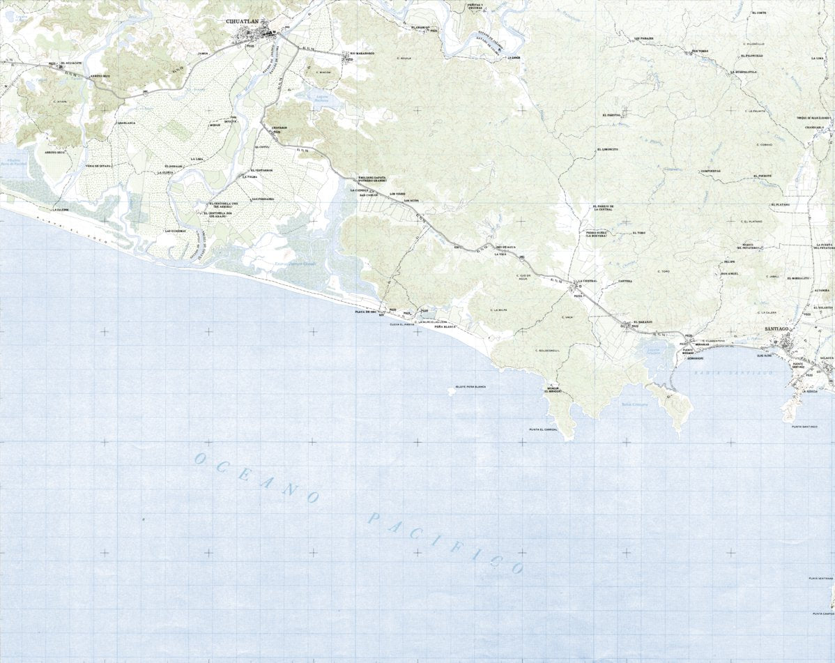 Cihuatlán (E13B42) Map by Land Info Worldwide Mapping LLC | Avenza Maps