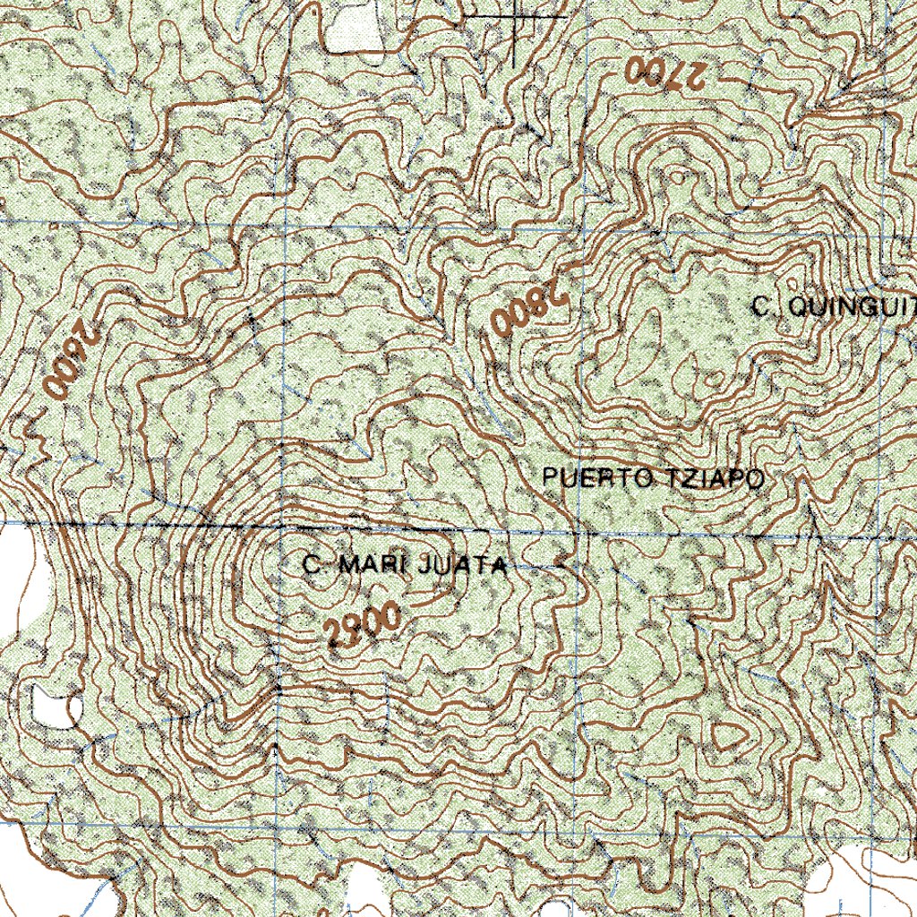 Paracho (E13B29) Map by Land Info Worldwide Mapping LLC | Avenza Maps