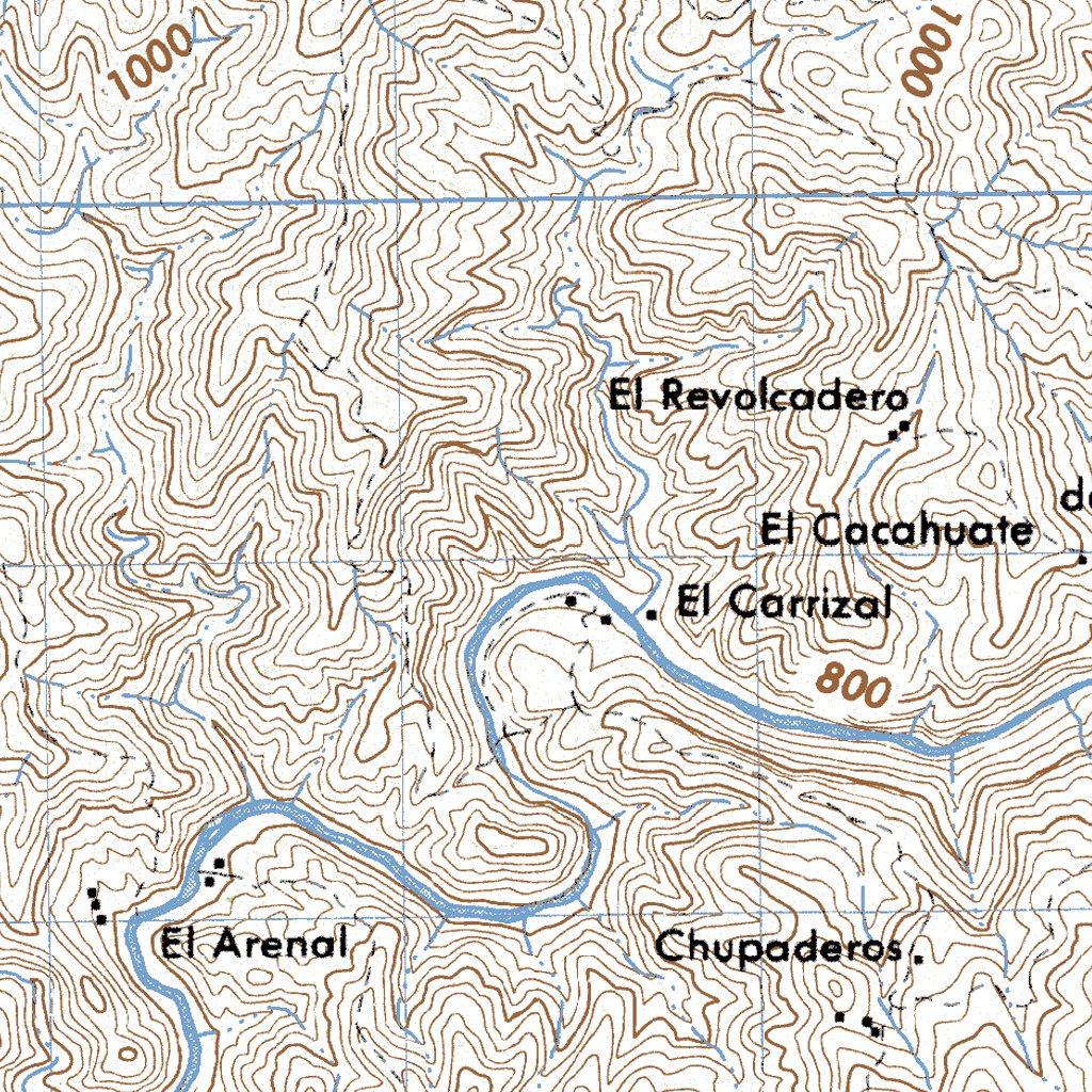 Carácuaro De Morelos (E14A43) Map by Land Info Worldwide Mapping LLC ...