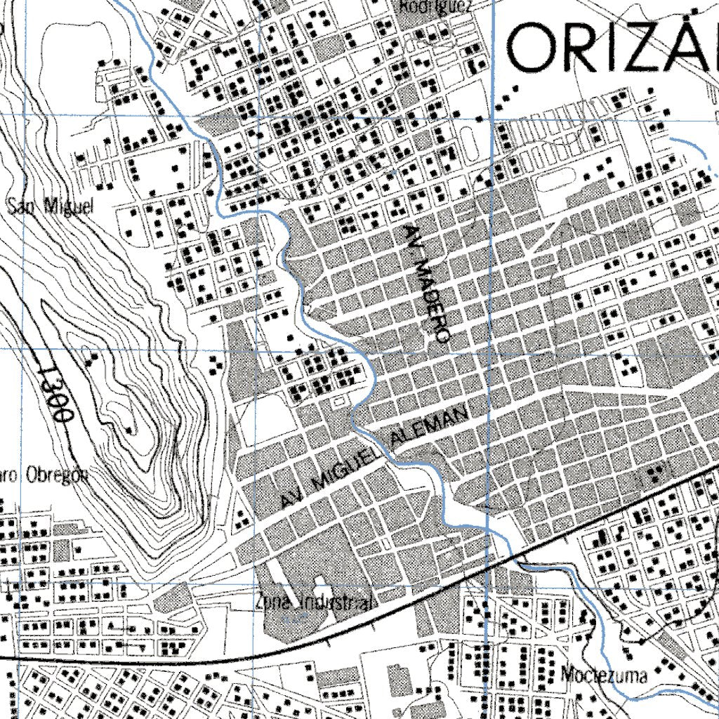 Orizaba (E14B56) Map by Land Info Worldwide Mapping LLC | Avenza Maps