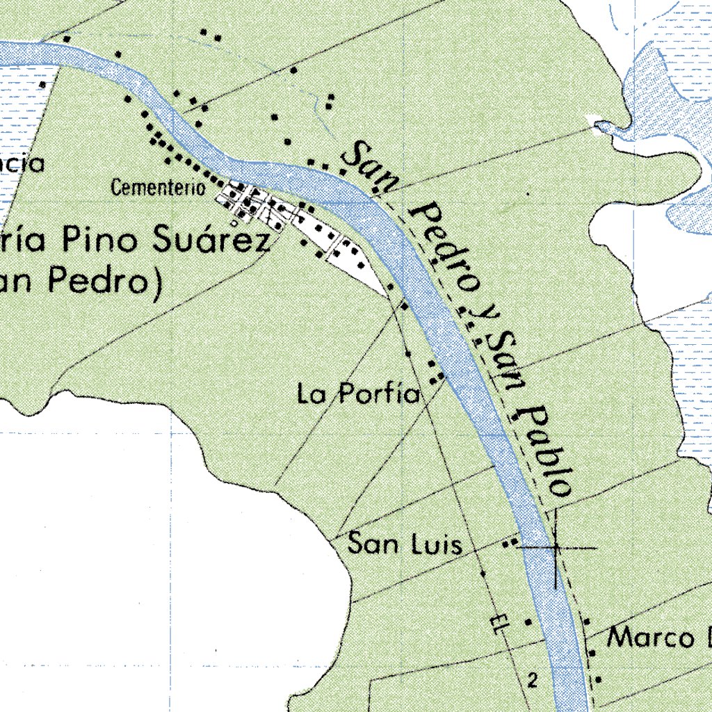 Palizada (E15B73) Map by Land Info Worldwide Mapping LLC | Avenza Maps