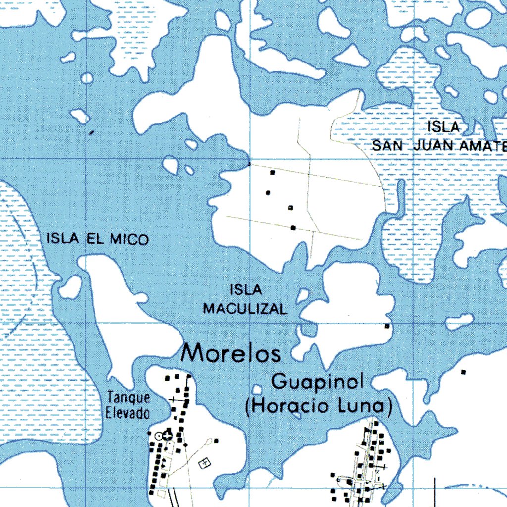 Macuspana (E15D12) Map by Land Info Worldwide Mapping LLC | Avenza Maps