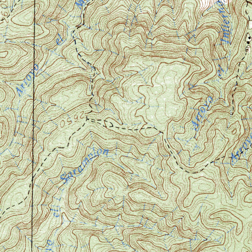 Ermita De Guadalupe (F13B66) Map by Land Info Worldwide Mapping LLC ...
