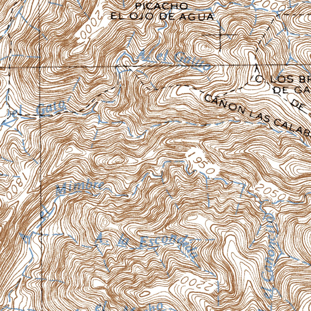 La Sierra Azul (F14A35) Map by Land Info Worldwide Mapping LLC | Avenza ...