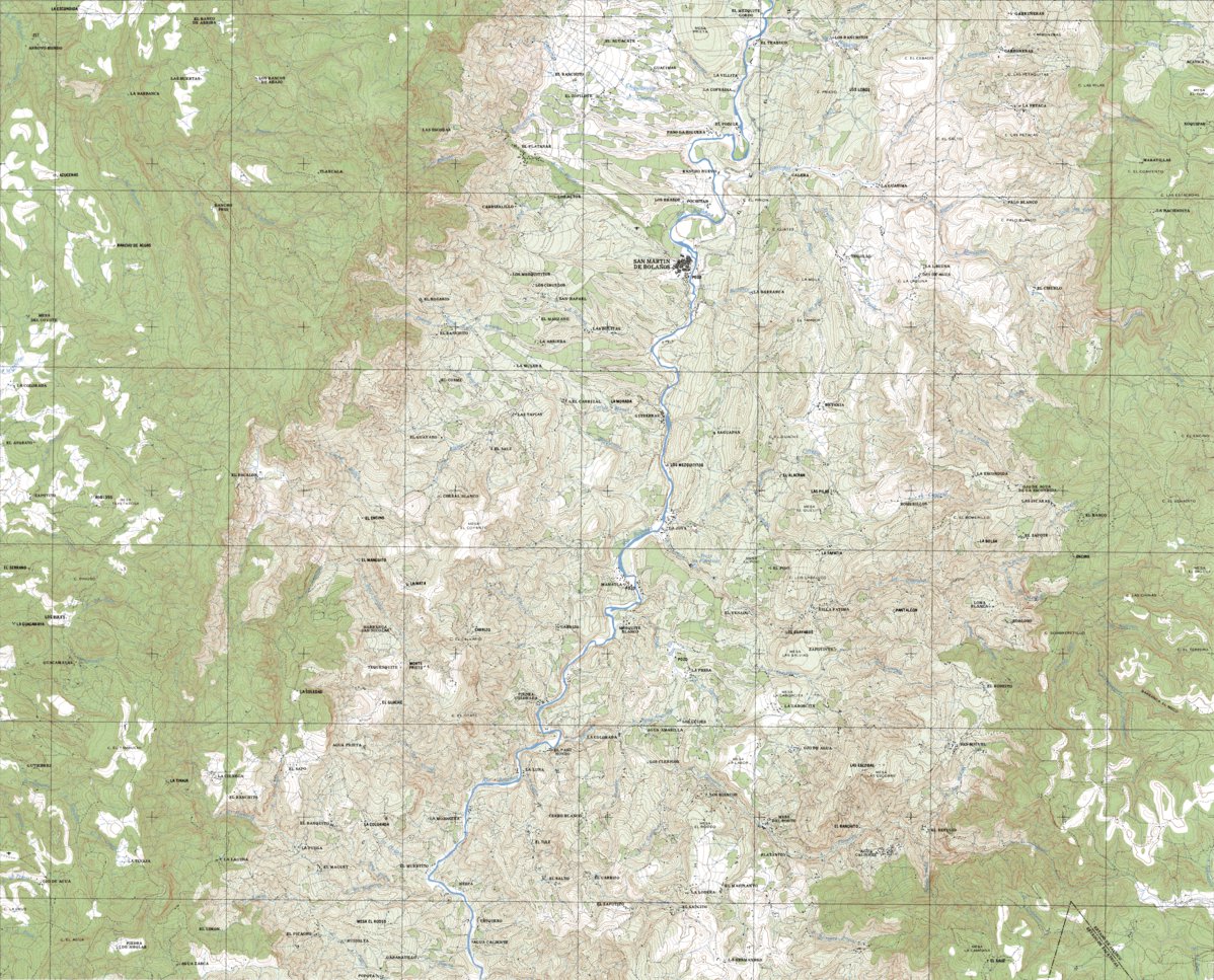 San Martín De Bolaños (F13D24) Map by Land Info Worldwide Mapping LLC ...