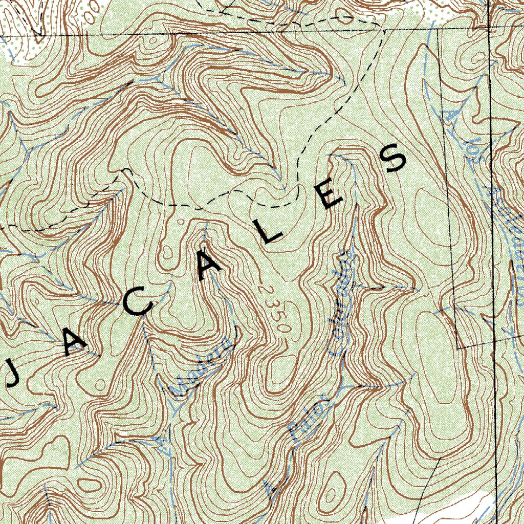 Sierra De Jacales (F14C22) Map by Land Info Worldwide Mapping LLC ...