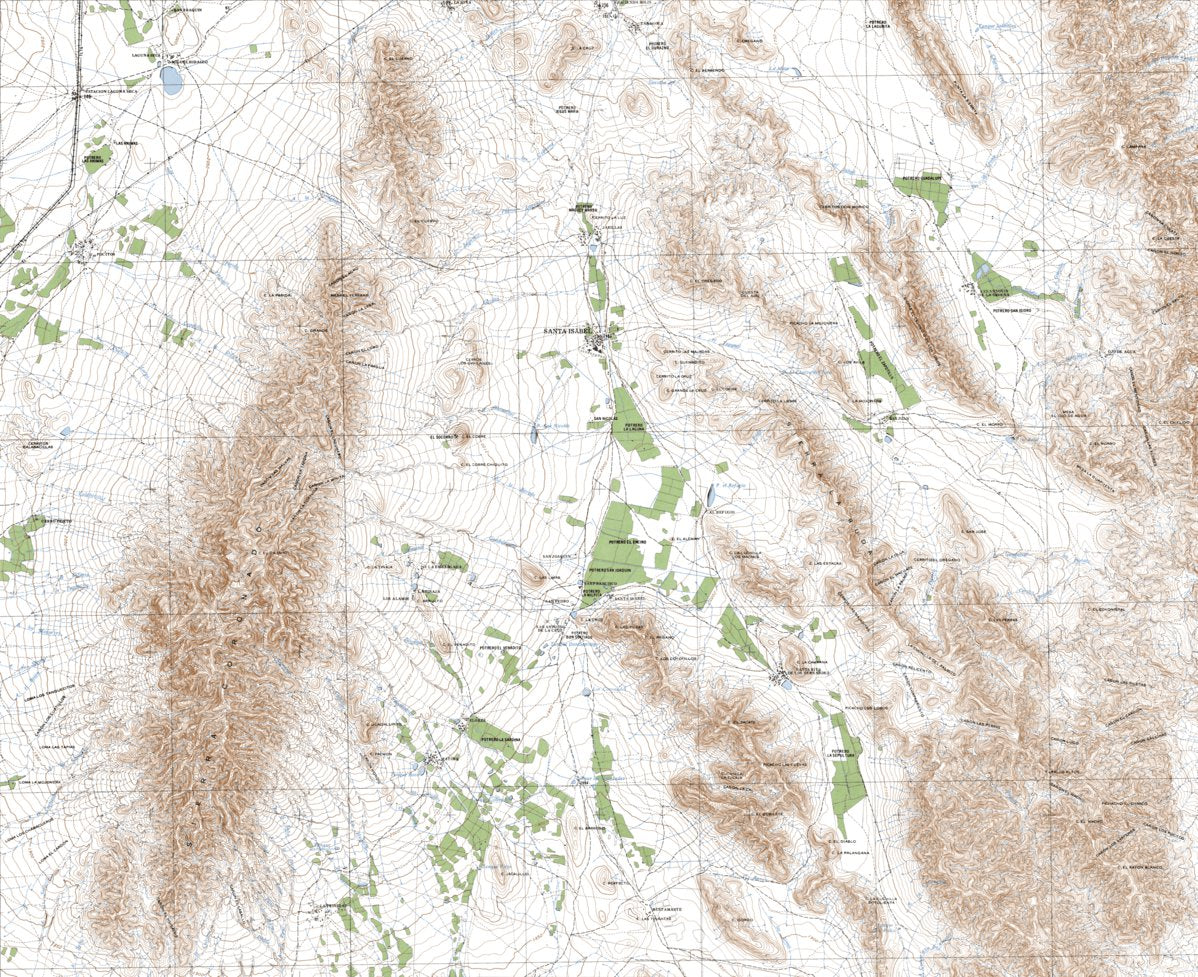 Santa Isabel (F14A44) Map by Land Info Worldwide Mapping LLC | Avenza Maps