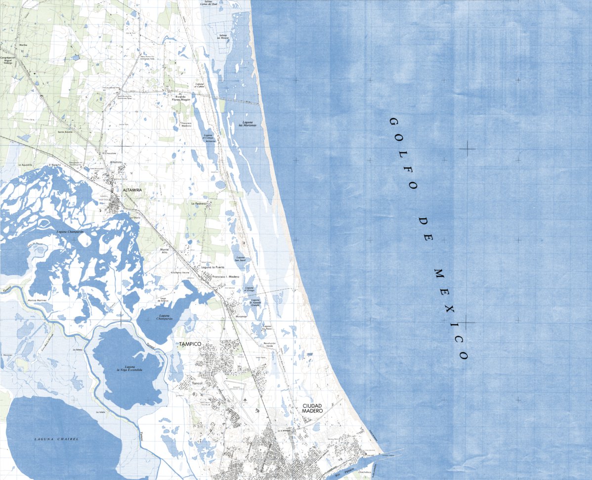 Tampico Norte (F14B74) Map by Land Info Worldwide Mapping LLC | Avenza Maps