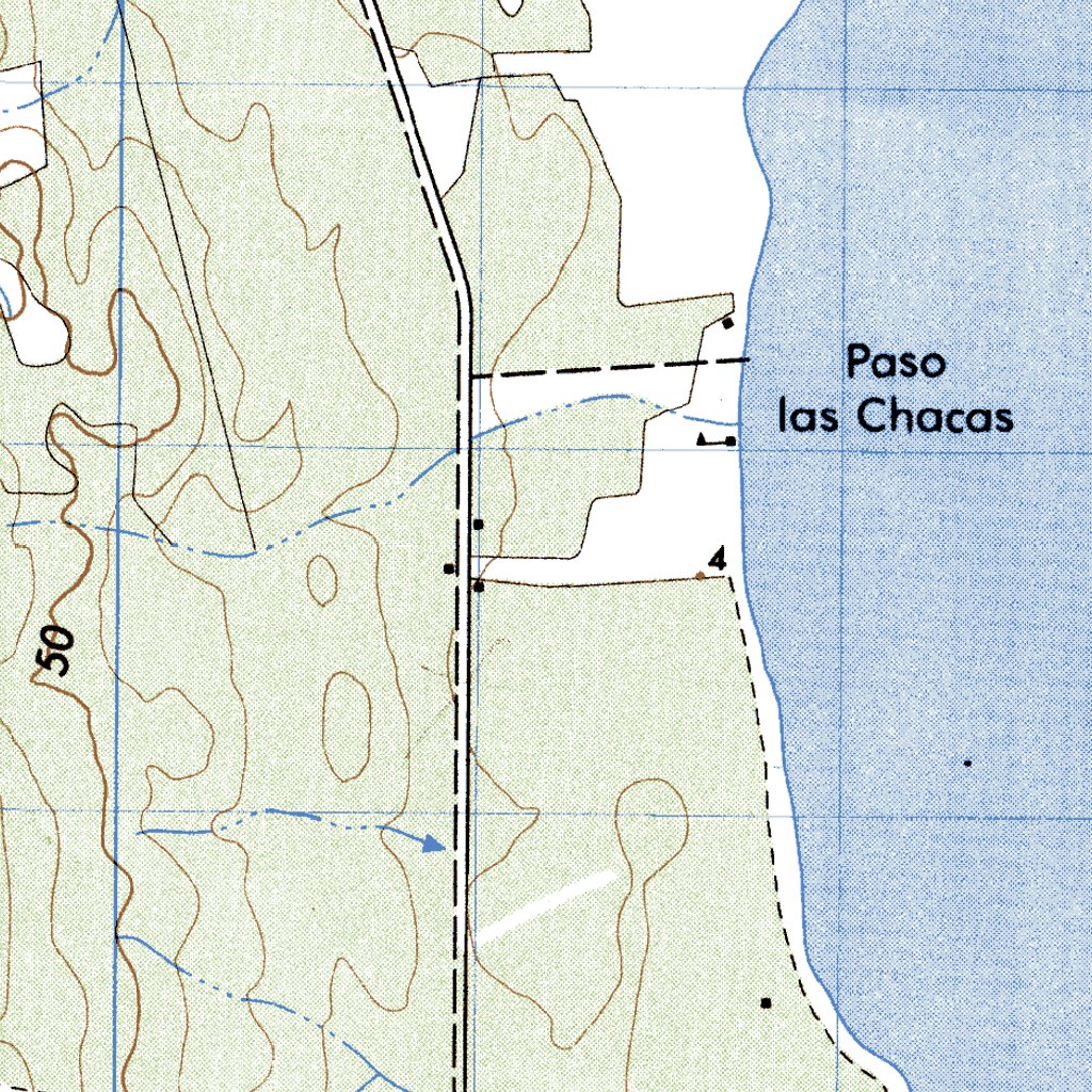Llano De Bustos (F14D14) Map by Land Info Worldwide Mapping LLC ...