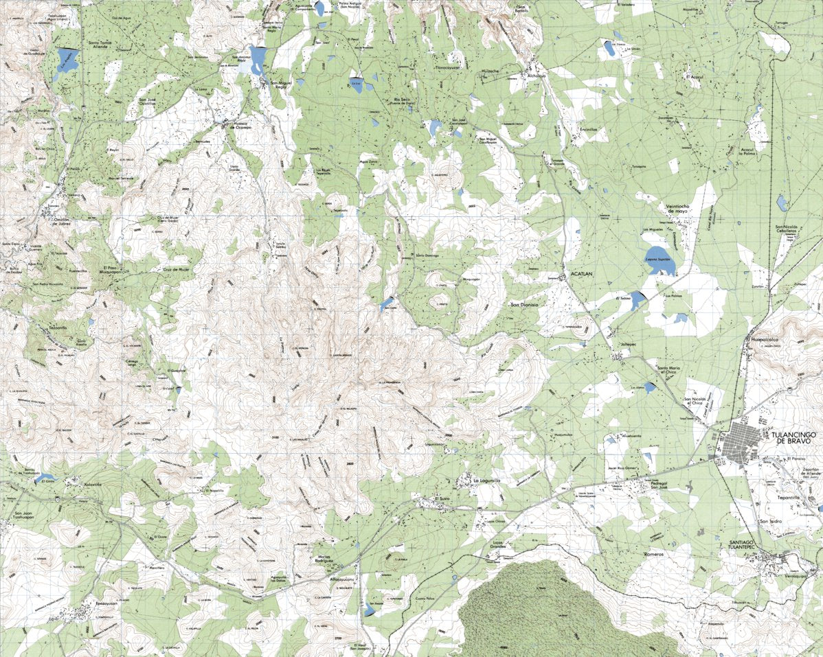 Tulancingo (F14D82) Map by Land Info Worldwide Mapping LLC | Avenza Maps