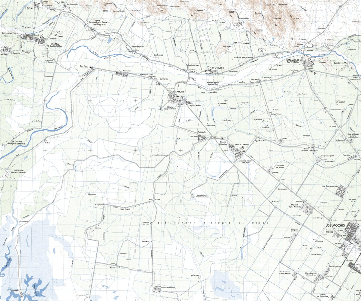 Ahome (G12D16) Map by Land Info Worldwide Mapping LLC | Avenza Maps