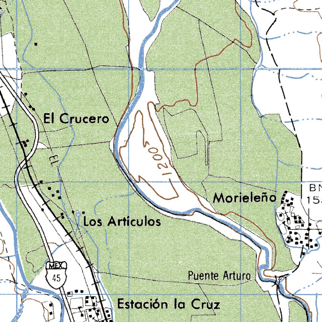 La Cruz (G13A19) Map by Land Info Worldwide Mapping LLC | Avenza Maps