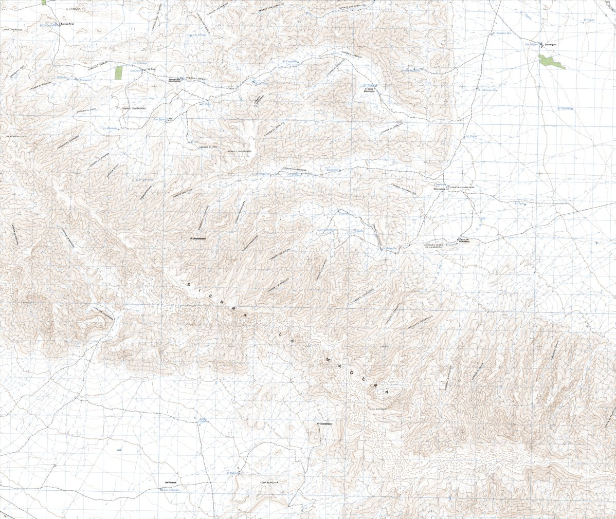 Cerro De La Madera (G13B48) Map by Land Info Worldwide Mapping LLC ...