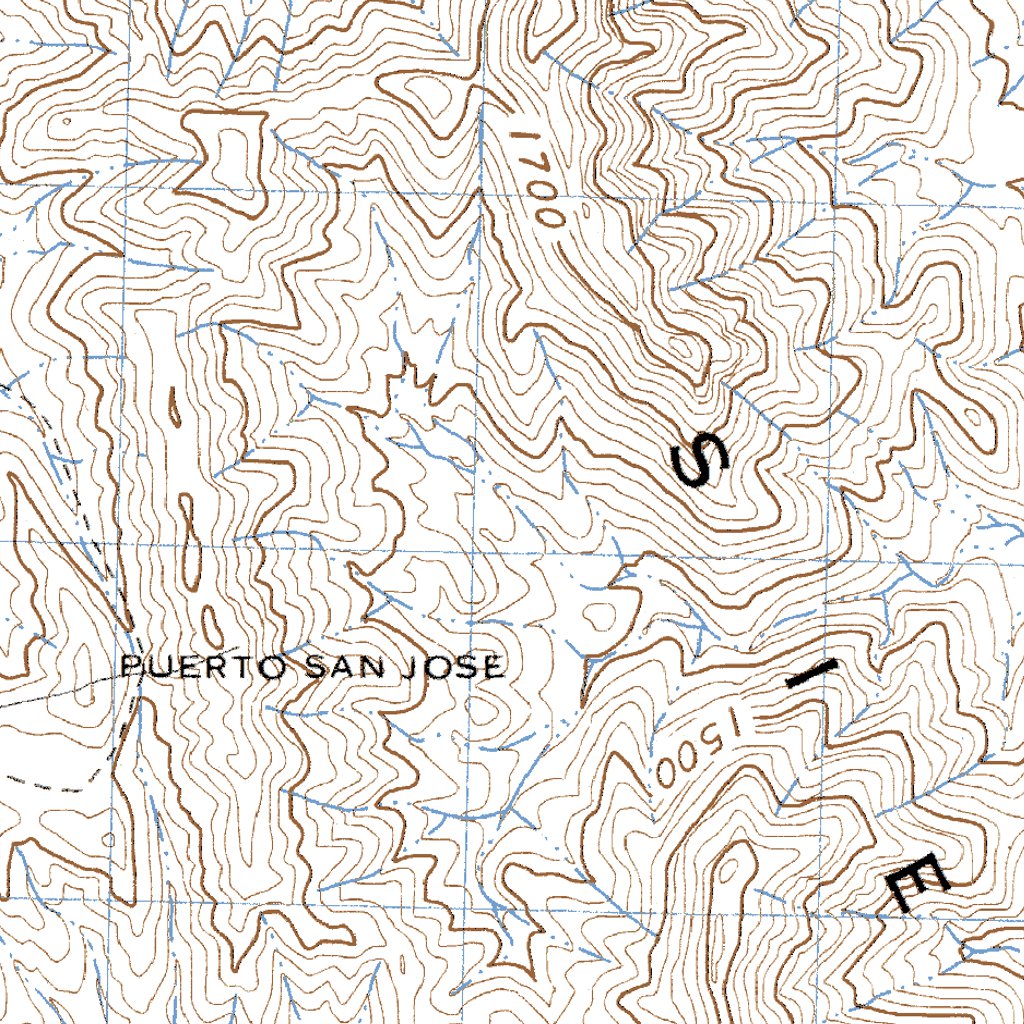 El Socorro (G13B29) Map by Land Info Worldwide Mapping LLC | Avenza Maps