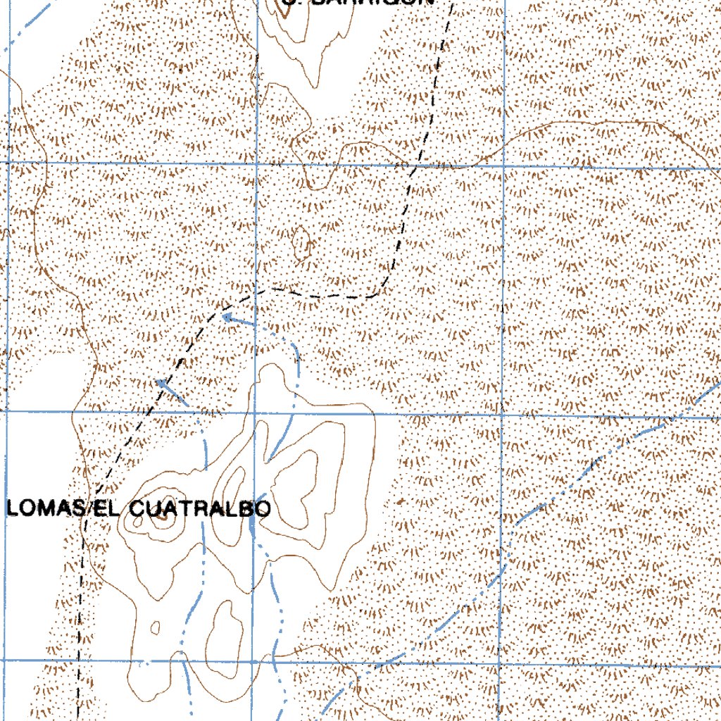 La Flor (G13B64) Map by Land Info Worldwide Mapping LLC | Avenza Maps