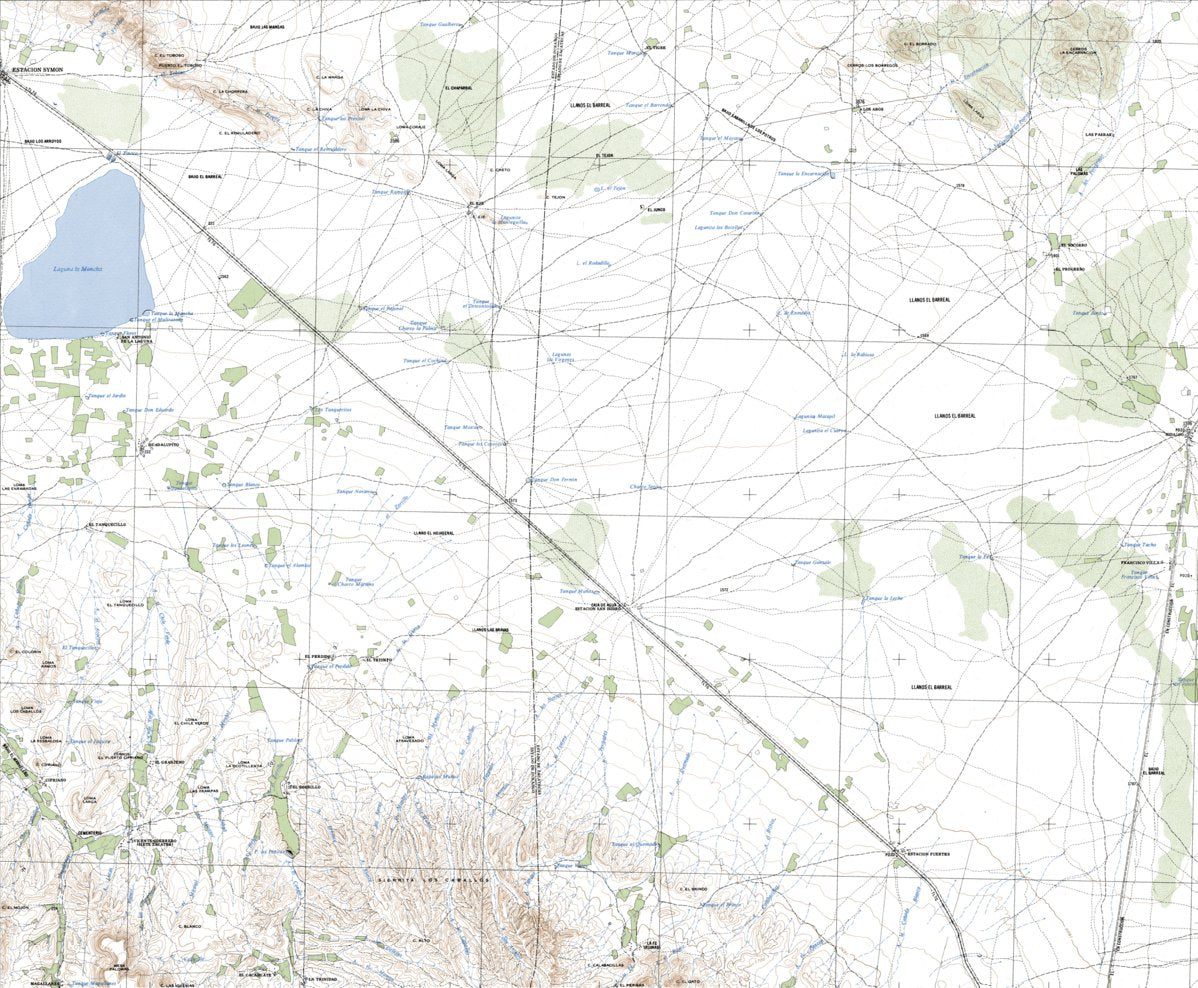 Estación Symon (G13D68) Map by Land Info Worldwide Mapping LLC | Avenza ...