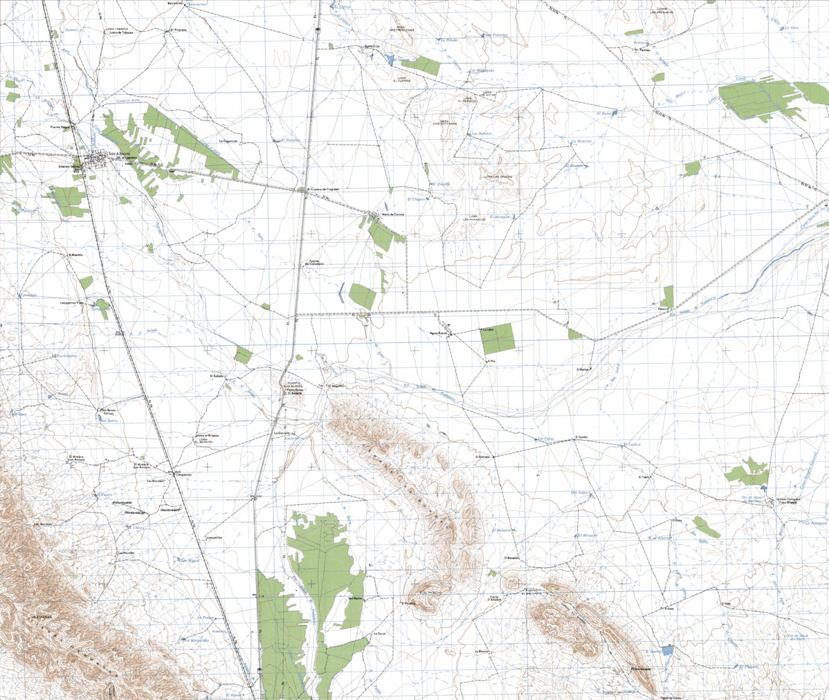 San Alberto (G14A33) Map by Land Info Worldwide Mapping LLC | Avenza Maps