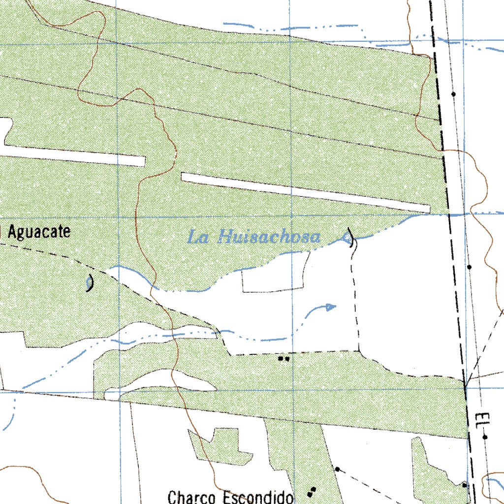 Sabinas Hidalgo (G14A66) Map by Land Info Worldwide Mapping LLC ...