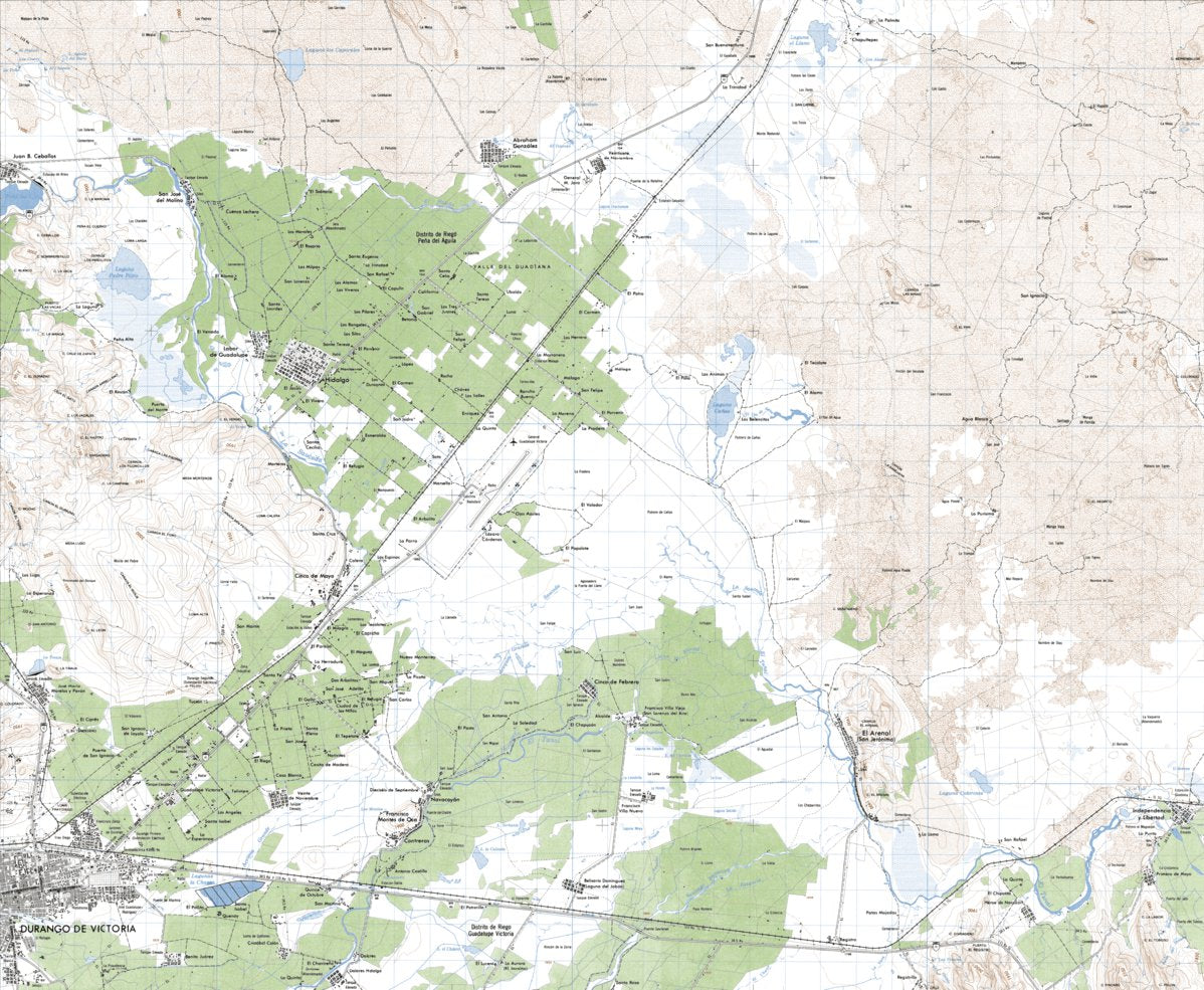 Durango Este (G13D82) Map by Land Info Worldwide Mapping LLC | Avenza Maps
