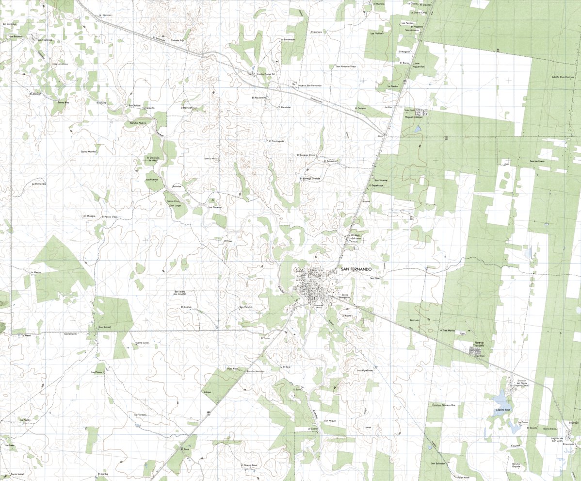 San Fernando (G14D53) Map by Land Info Worldwide Mapping LLC | Avenza Maps
