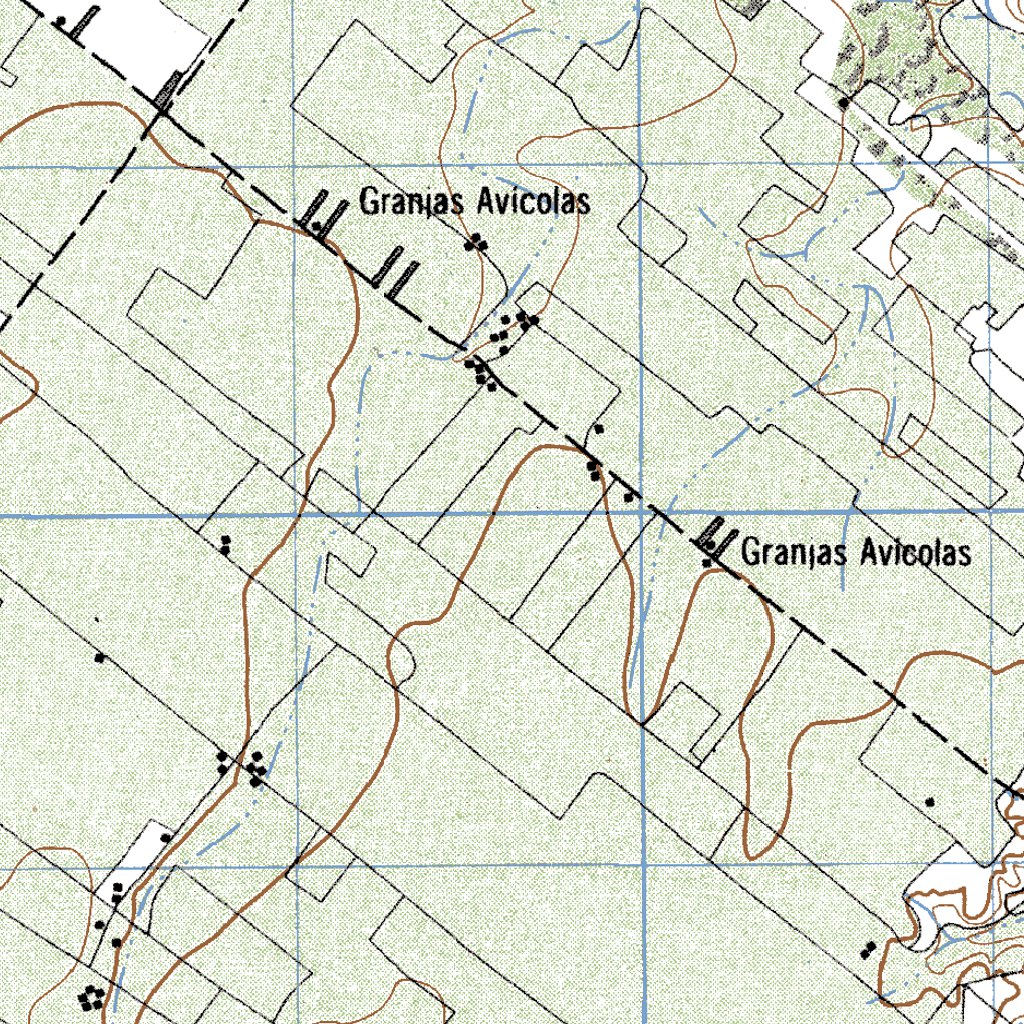 Ciudad General Terán (G14C37) Map by Land Info Worldwide Mapping LLC ...