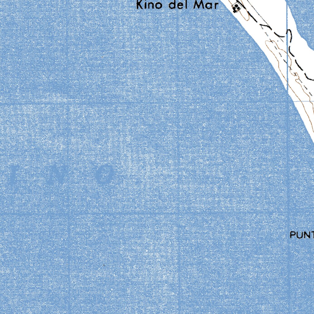 Bahía De Kino (H12C57) Map by Land Info Worldwide Mapping LLC | Avenza Maps
