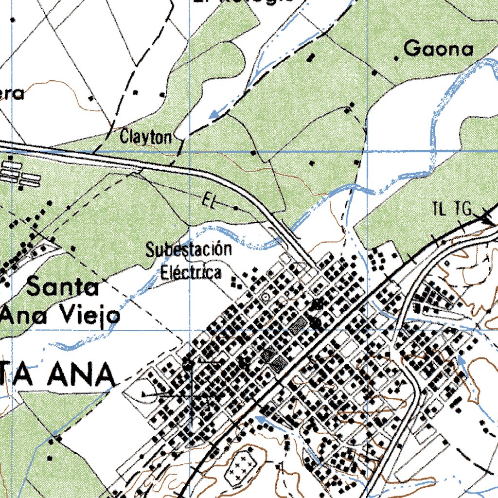 Santa Ana (H12A69) Map by Land Info Worldwide Mapping LLC | Avenza Maps