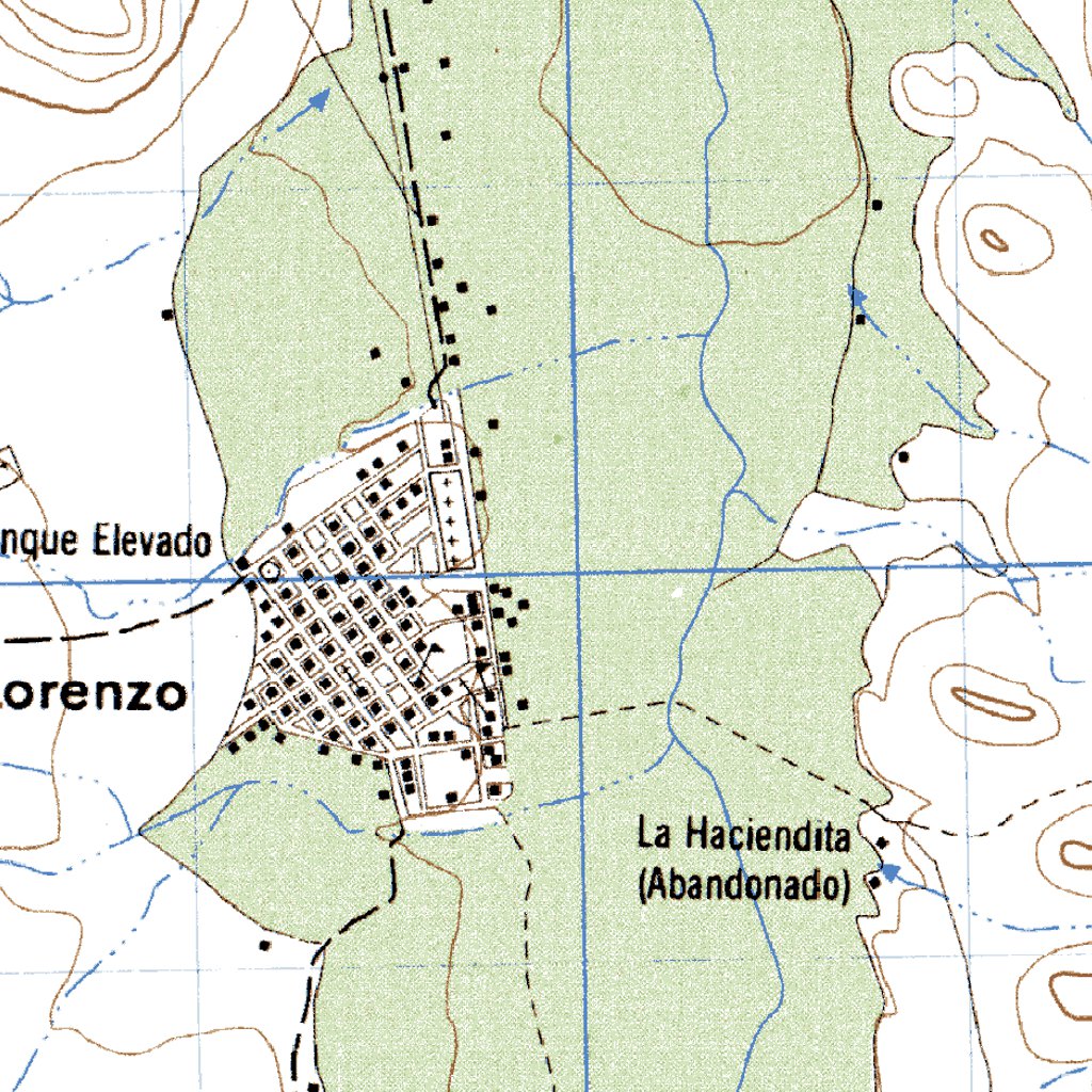 San Lorenzo (H13C13) Map by Land Info Worldwide Mapping LLC | Avenza Maps