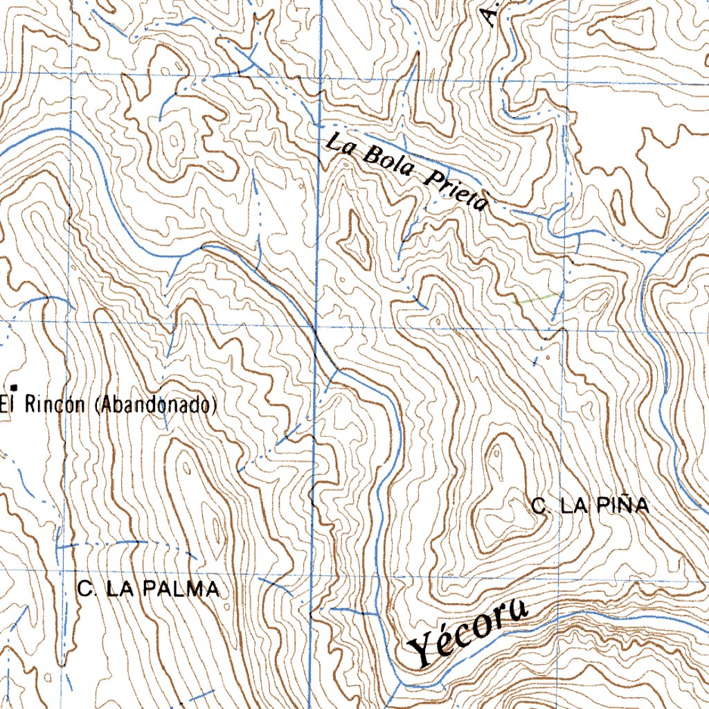 Yécora (H12D77) Map by Land Info Worldwide Mapping LLC | Avenza Maps