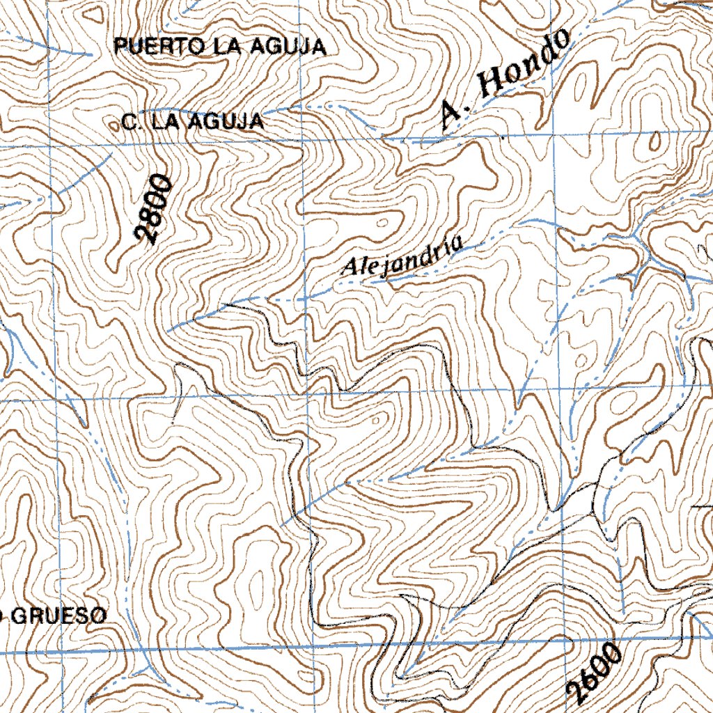 Montes De Oca (H13C22) Map by Land Info Worldwide Mapping LLC | Avenza Maps