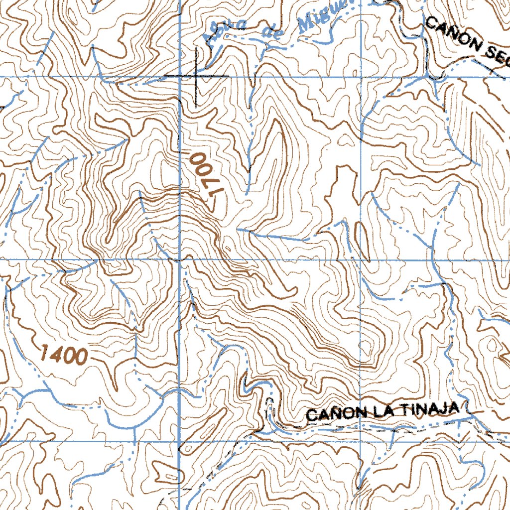 Las Conchas (H13D11) Map by Land Info Worldwide Mapping LLC | Avenza Maps