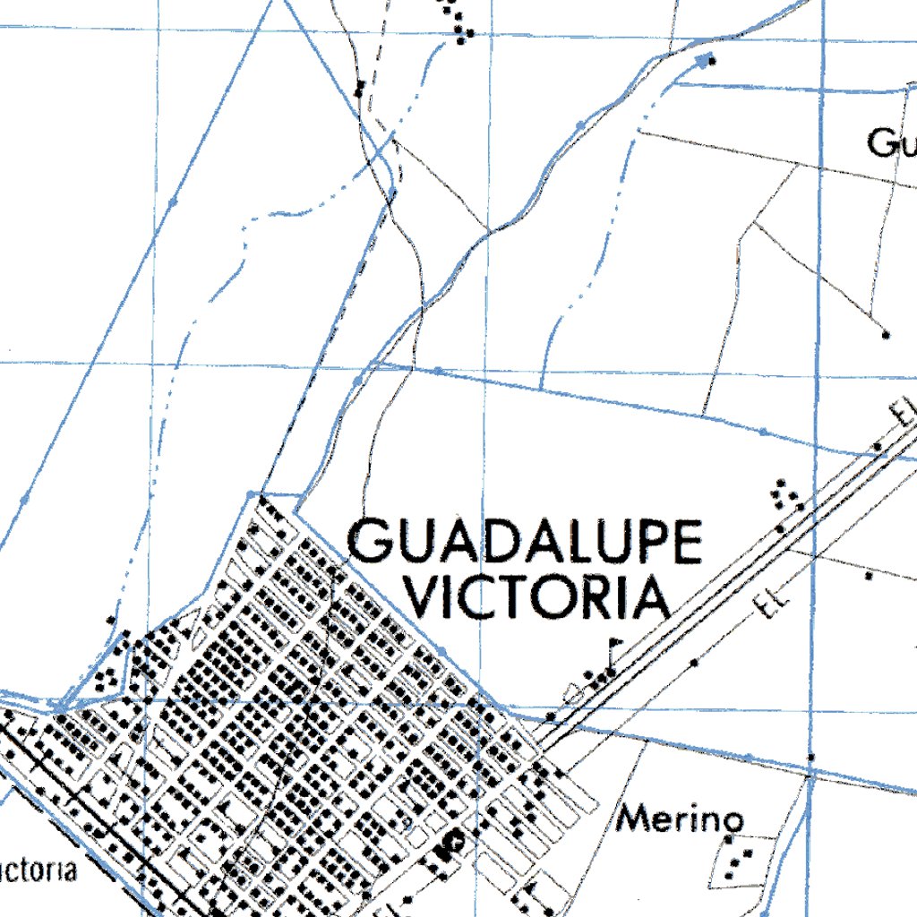 Guadalupe Victoria (I11D76) Map by Land Info Worldwide Mapping LLC ...