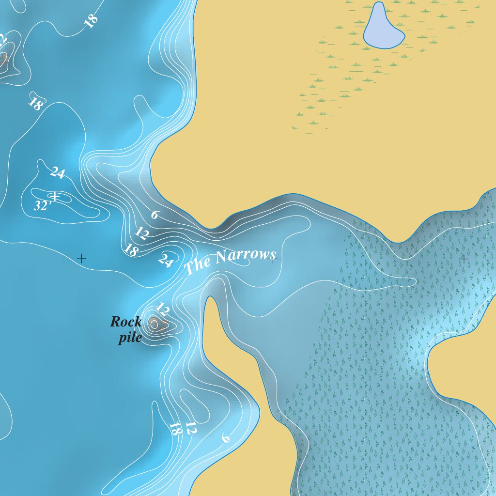 Big & Little Arbor Vitae Lakes Map by Mapping Specialists, Ltd | Avenza ...