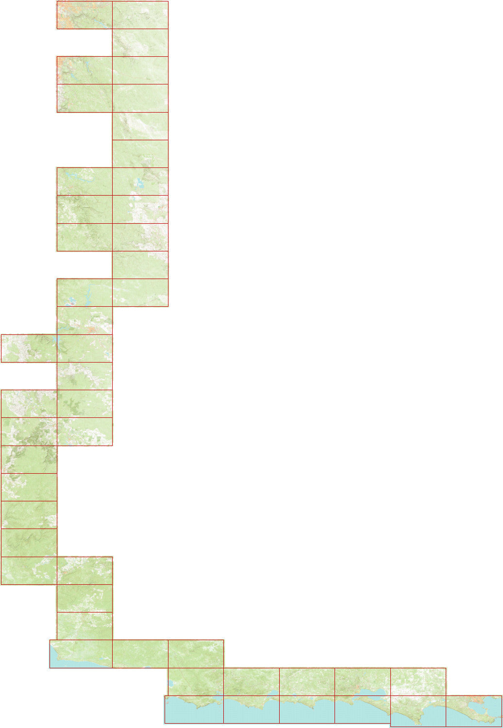 Bibbulmun Track Map by nswtopo | Avenza Maps