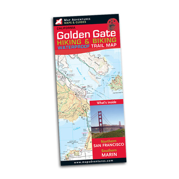 San Francisco’s Golden Gate Hiking and Biking Trail Map by Map ...