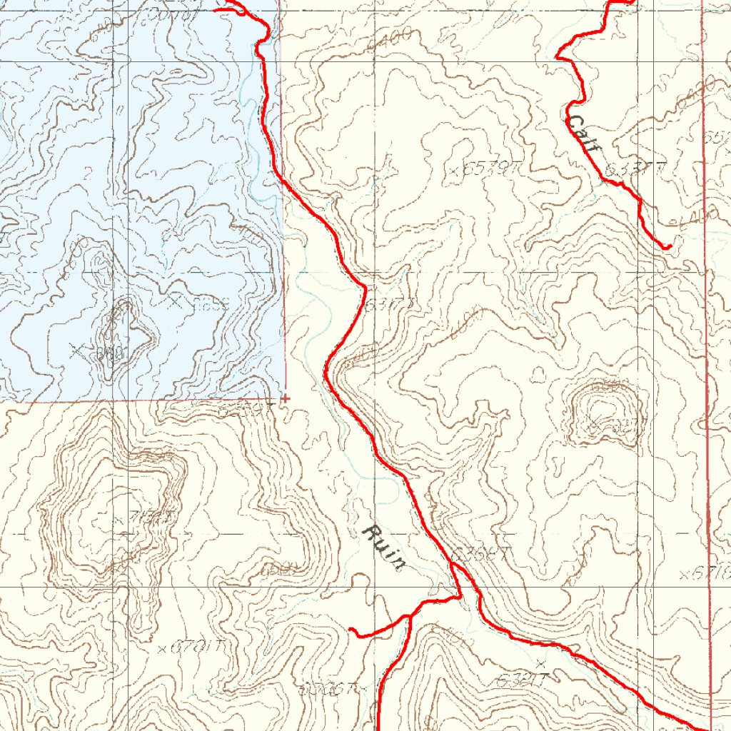 Beef Basin and White Rim Trail ATV/OHV Trail System Map by TESS ...