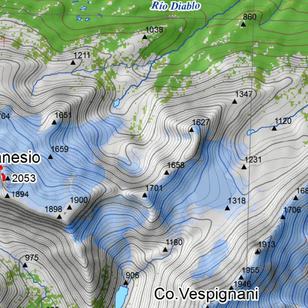 Lago del Desierto 1/80.000 Map by Pixmap Cartografia Digital | Avenza Maps