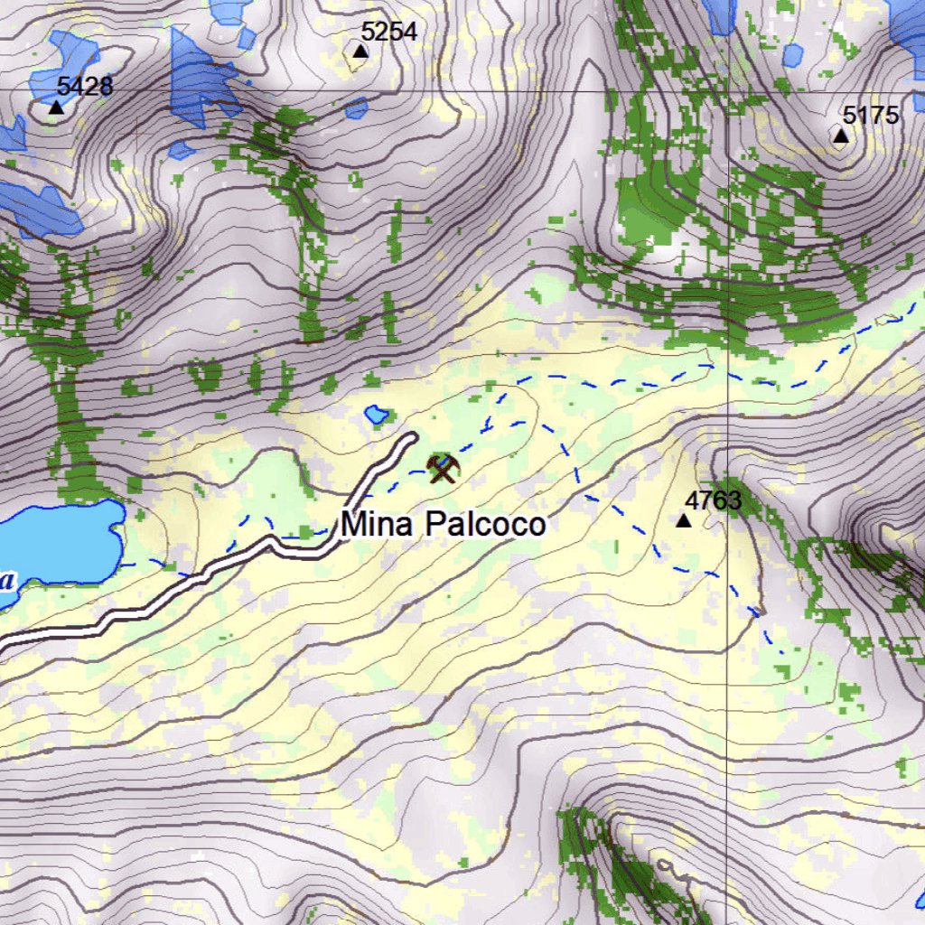 Cerro Cabeza del Condor - Condoriri - Cordillera Real 1/50.000 Map by ...